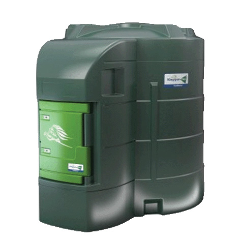 Double-Wall Polyethylene Tank 9000L for non-motorway fuel